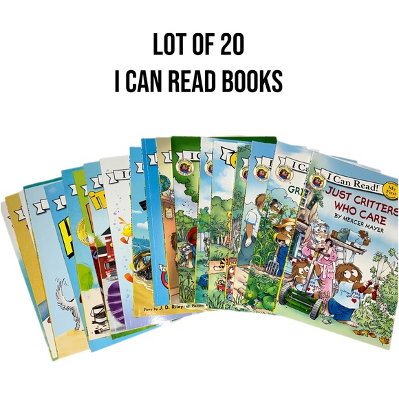 Harper | Other | Lot Of 2 I Can Read My First Shared Reading Childrens ...